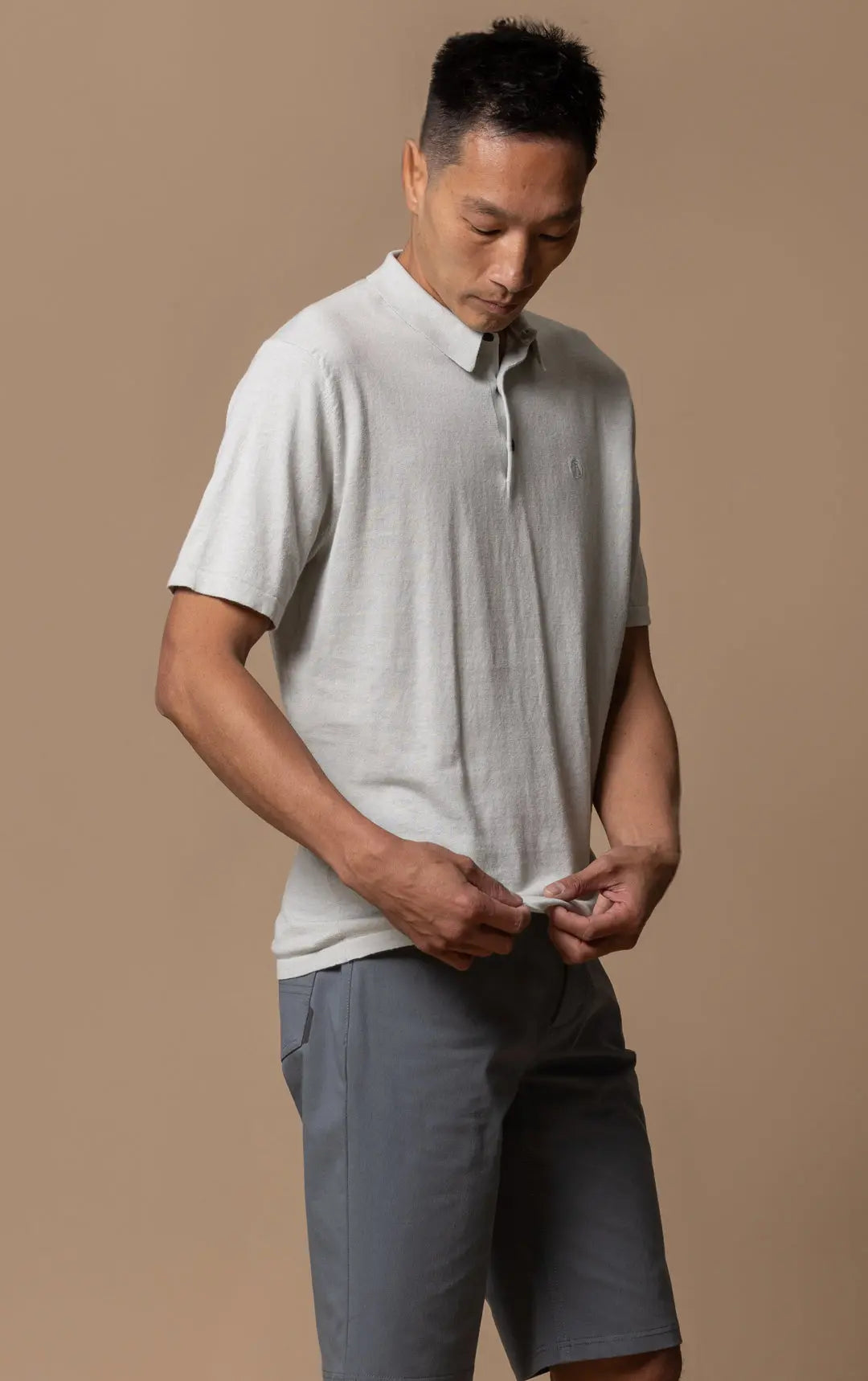 14GG COTTON LINEN POLO – Alchemy Equipment NZ