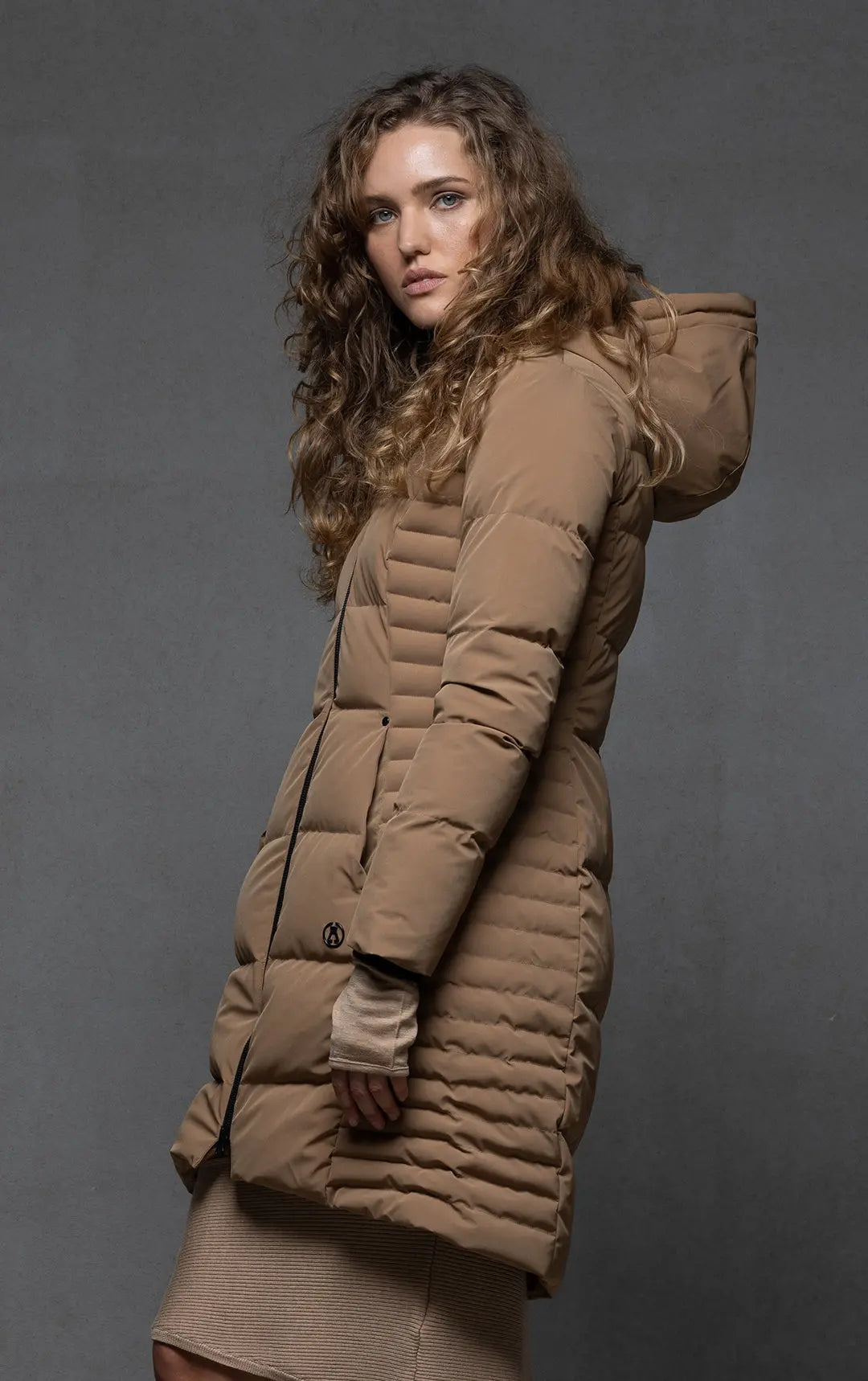 Laminated Down Coat | Down Insulated, Water and Windproof | Alchemy ...