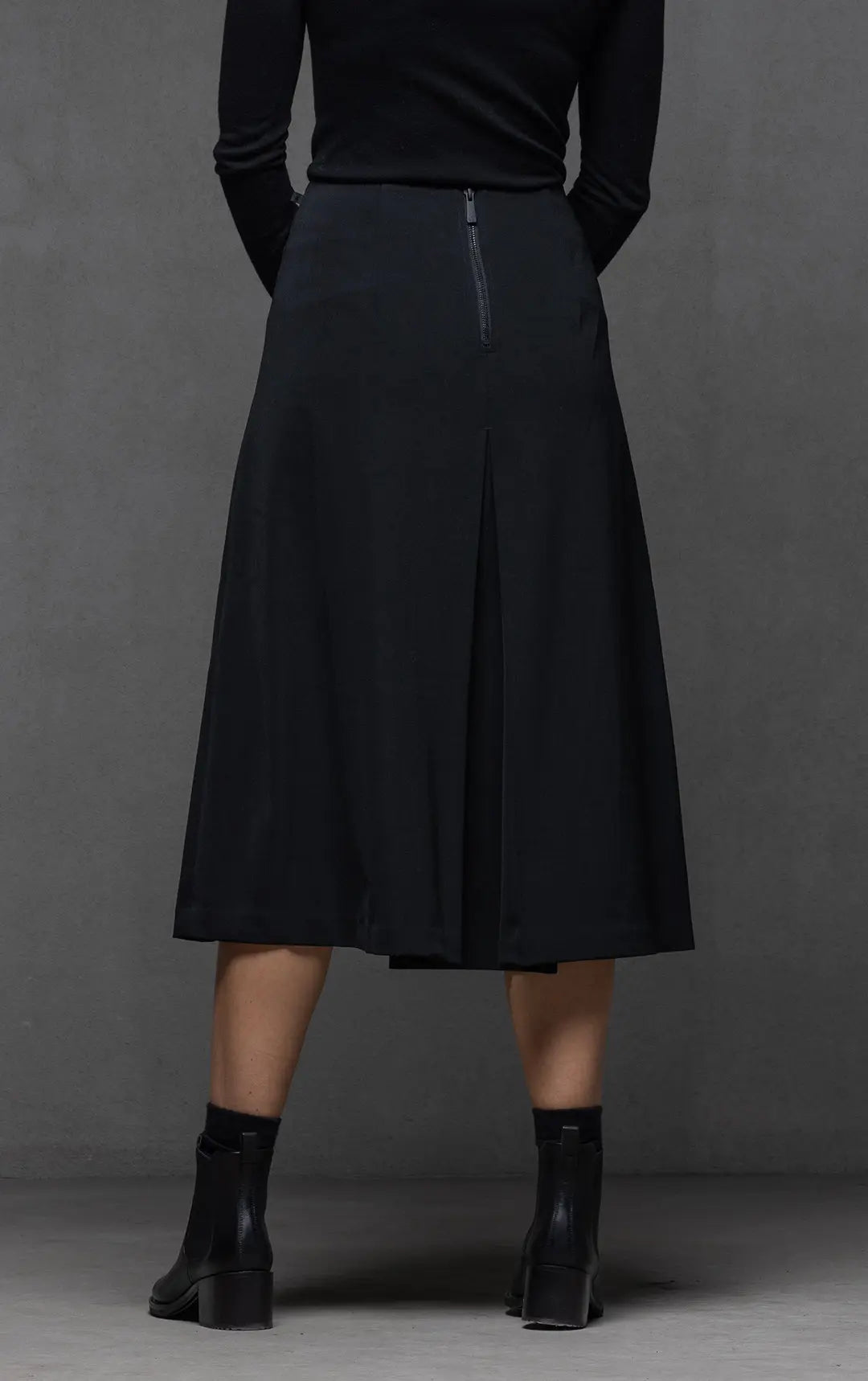 Wool Blend Box Pleat Skirt | Timeless and Chic | Alchemy Equipment ...