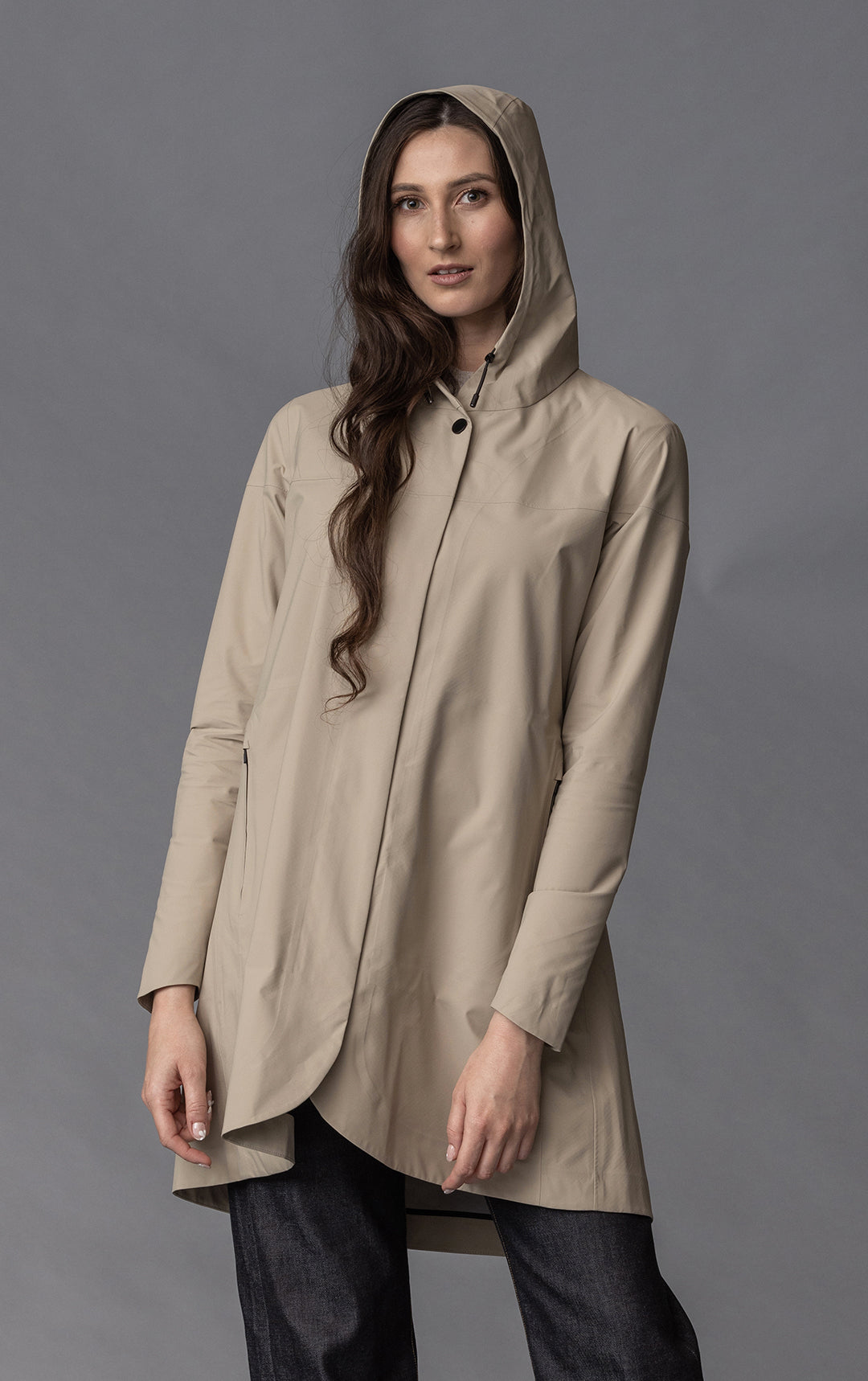 Lightweight Swing Rainshell | Knee-Length, Swing-Shape | Alchemy ...