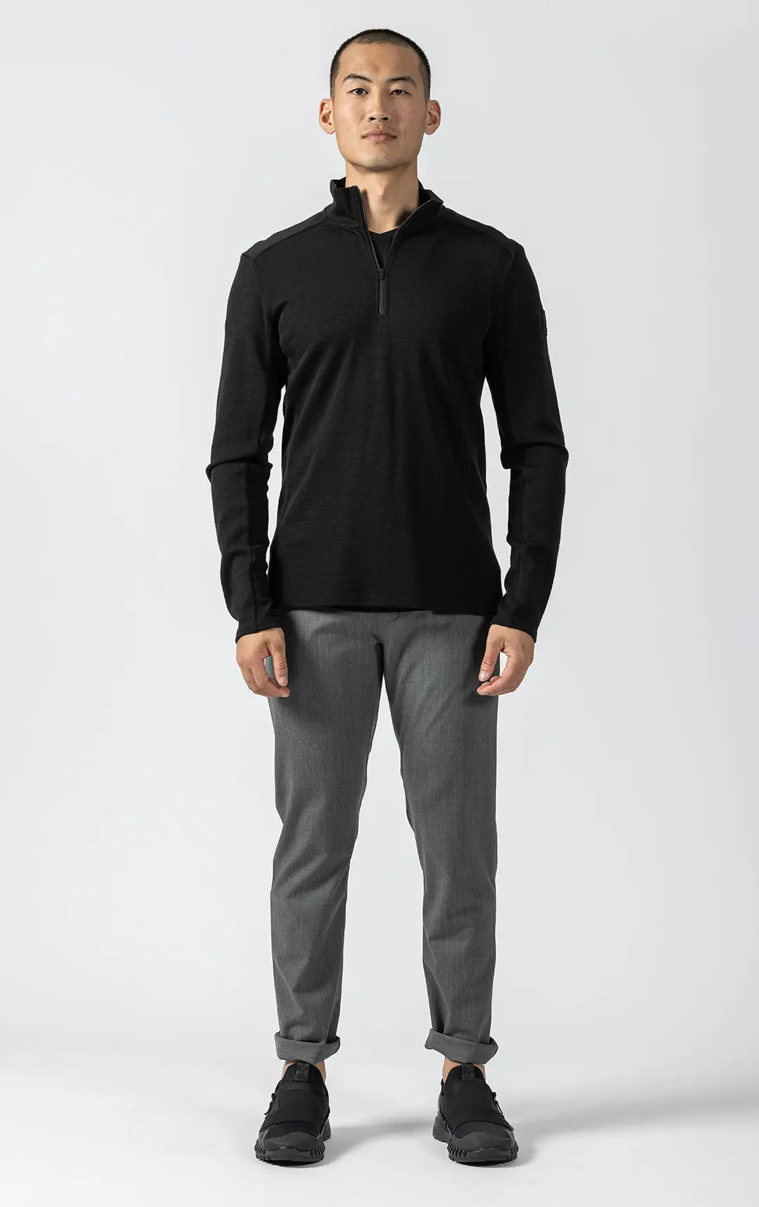 320GSM MERINO 1/4 ZIP - Pure New Wool Woolmark certified – Alchemy ...